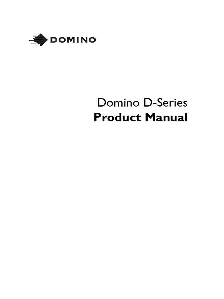 D120i D320i D620i Dynamark User Interface Product Manual English ...