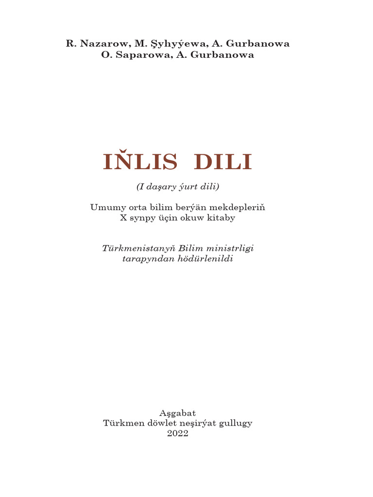 ZAkaz 2355 INLIS Dili 10 KL | PDF