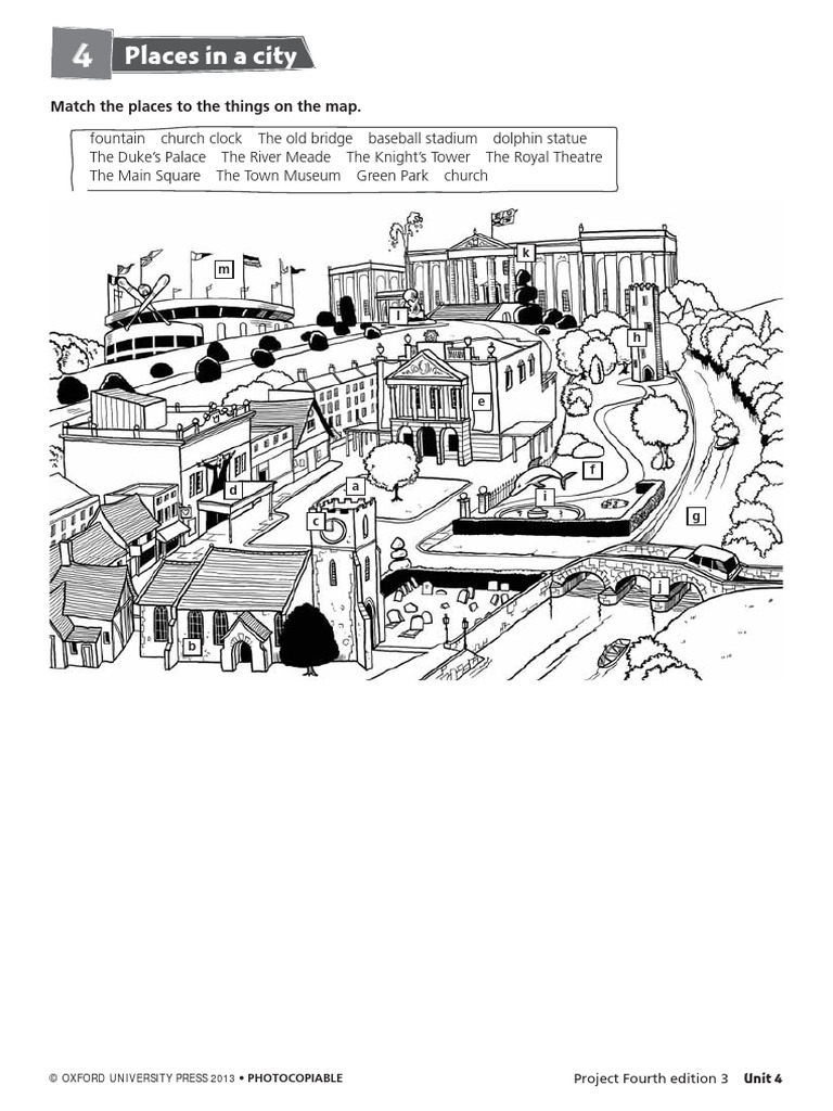 Project 4ed - Level 3 - Photocopiable Activities - Unit 4 | PDF | The ...