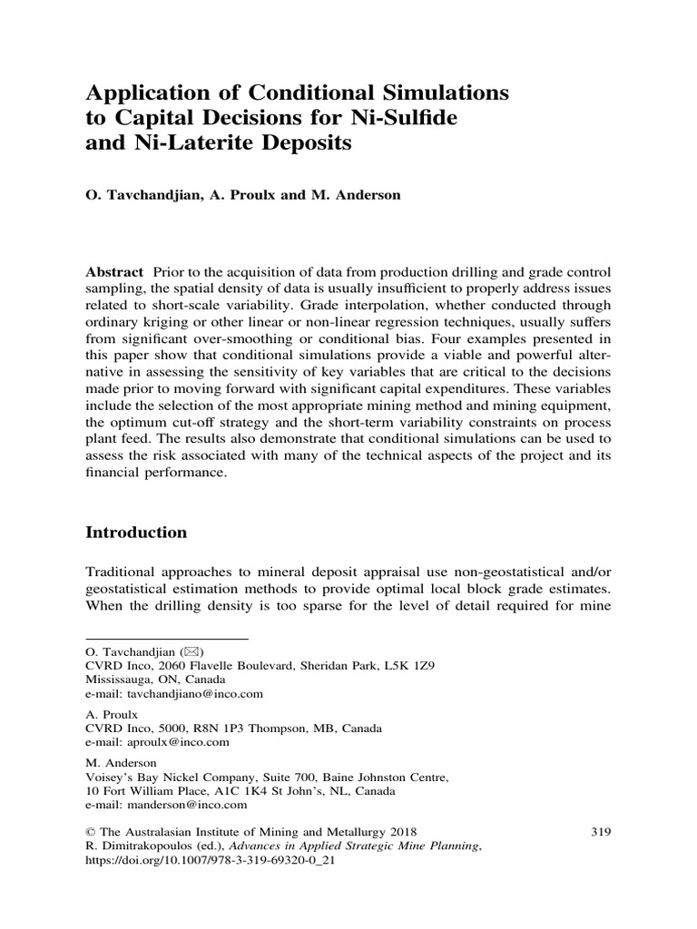 Lectura 02 - Simulation For Capital Decisions | PDF