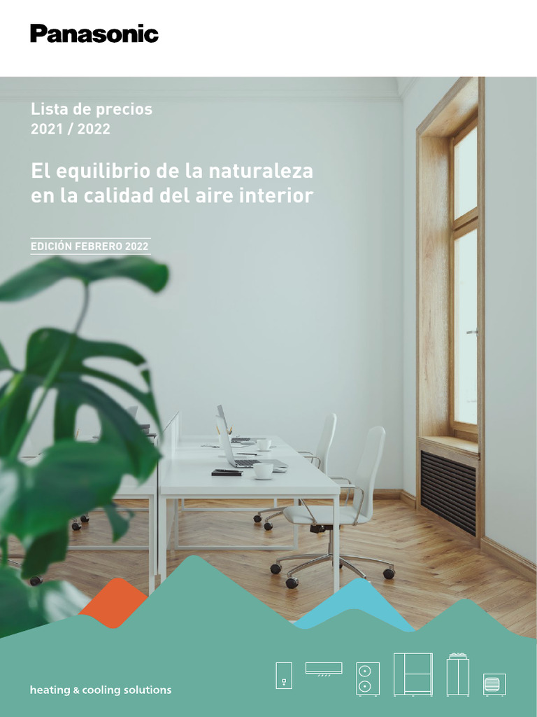 Panasonic Price List 21 | PDF | Energía solar | Bomba de calor