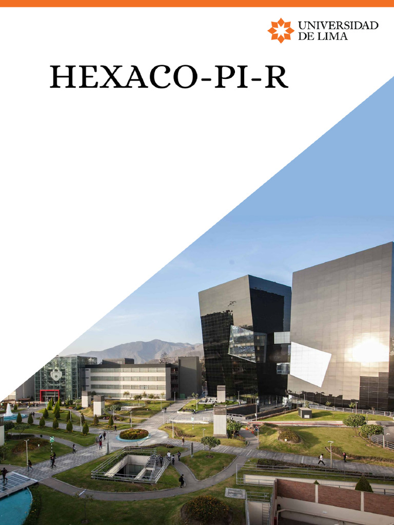 HEXACO - Manual v1.2 | PDF | Evaluación | Escala Likert