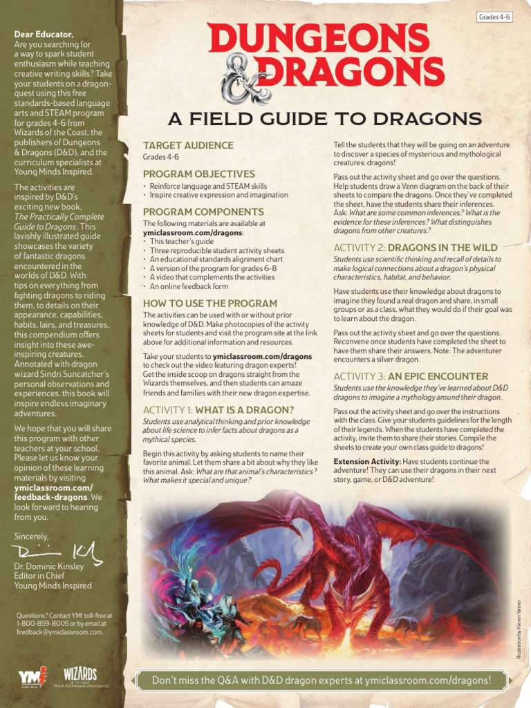 Dragons Kit 46 1 | PDF | Dungeons & Dragons | Dragon