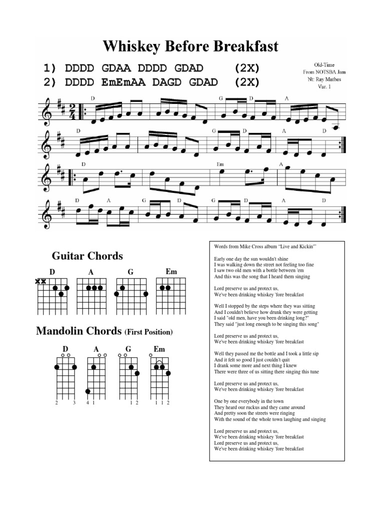 Whiskey Before Breakfast _Var1_ | PDF