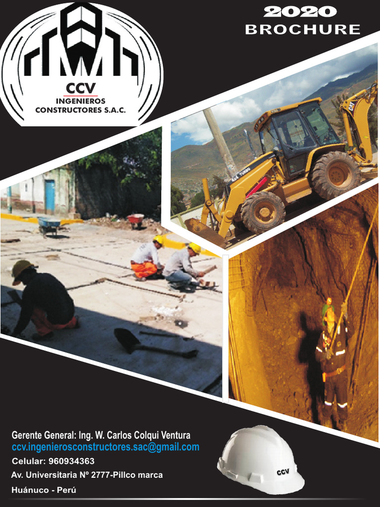 Brochure CCV Ingenieros Constructores 2020 | PDF