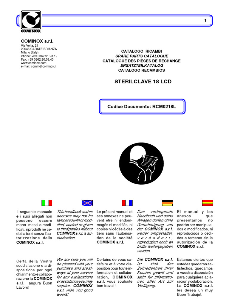 Cominox RCM0218L | PDF