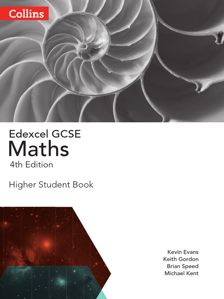 Edexcel GCSE Maths Higher Student Book | PDF