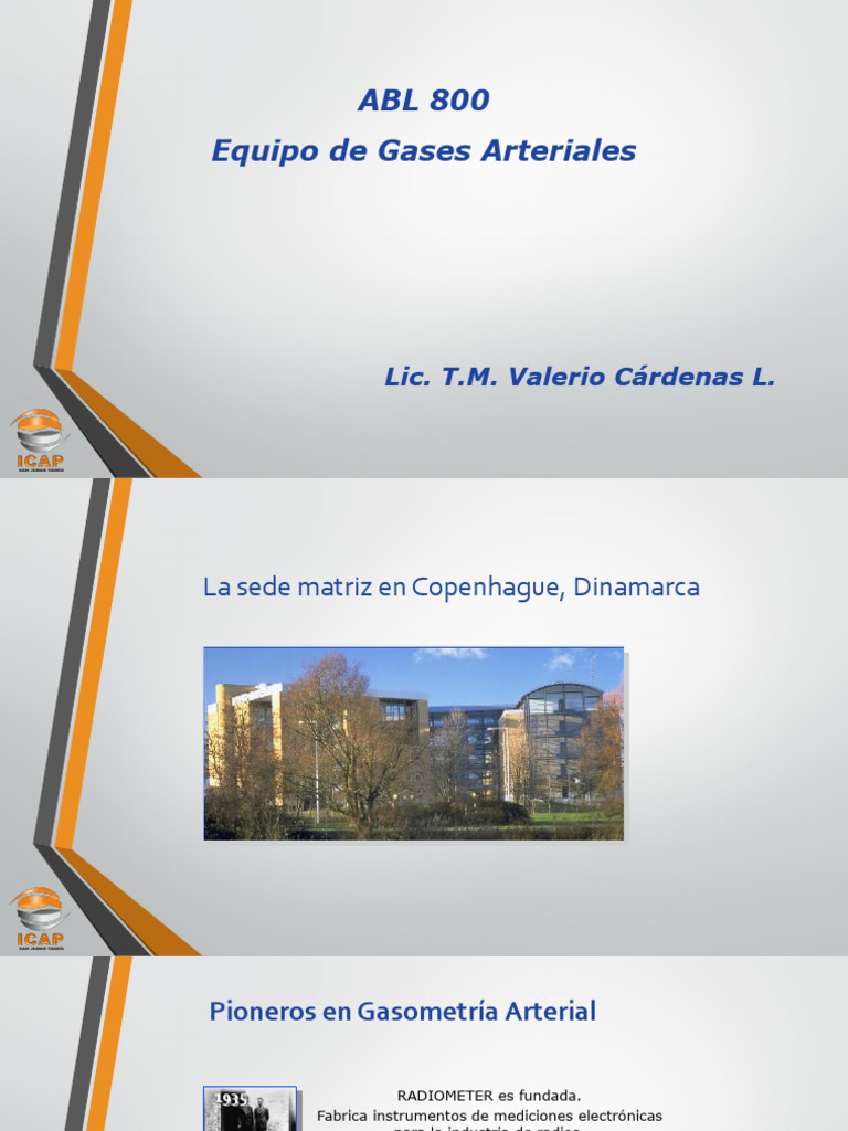 ABL800: Analizador de Gases Arteriales | PDF | Laboratorios