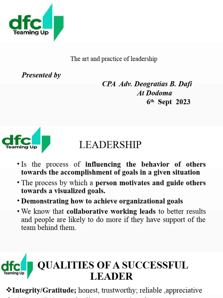 The Art of Practicle Leadership | Download Free PDF | Leadership | Cognitive Science