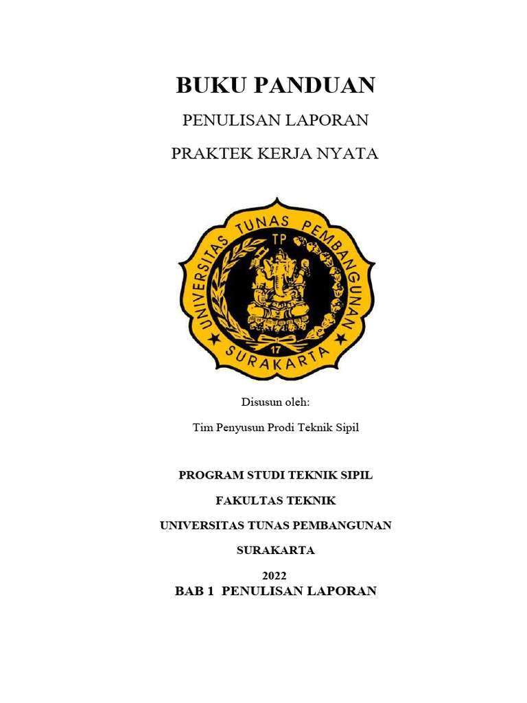 Template LAPORAN PKN 2022 - Book v1 | PDF