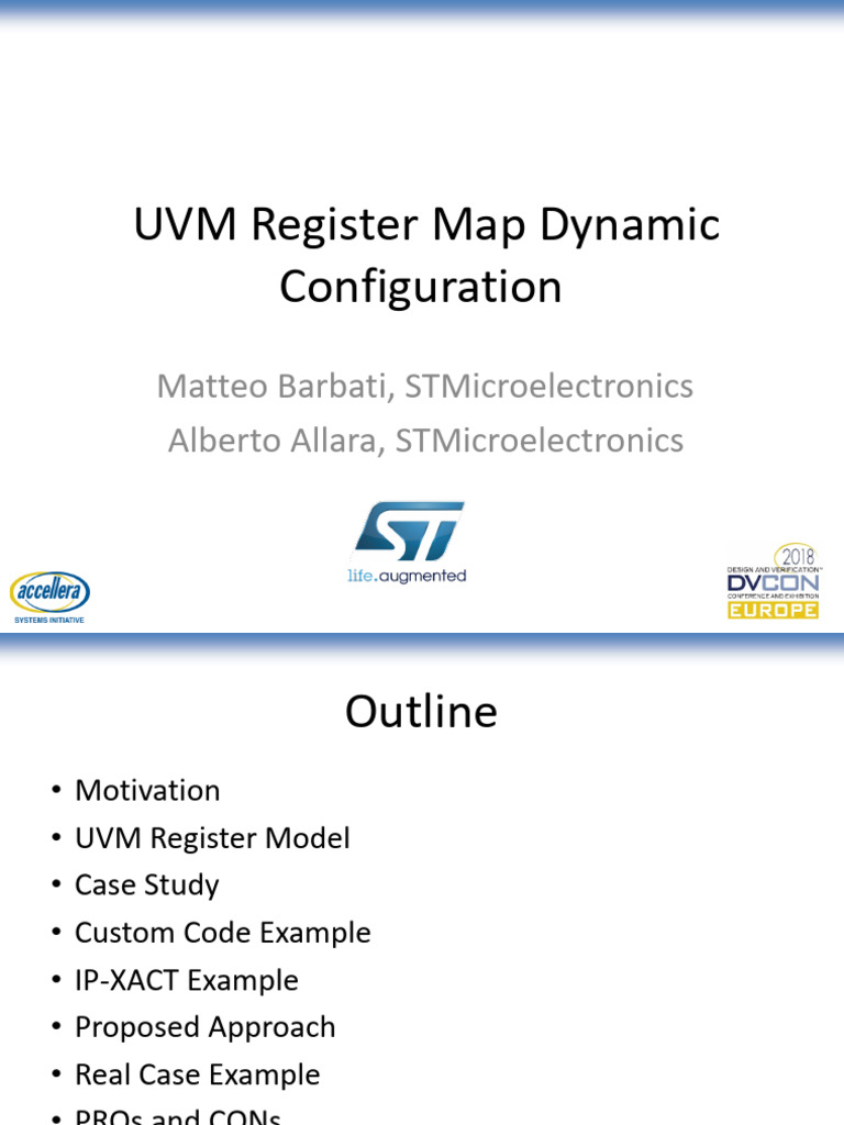 UVM Register Map Dynamic Configuration | PDF