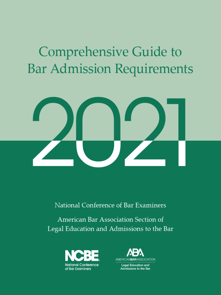 Bar Exam Guide American | PDF
