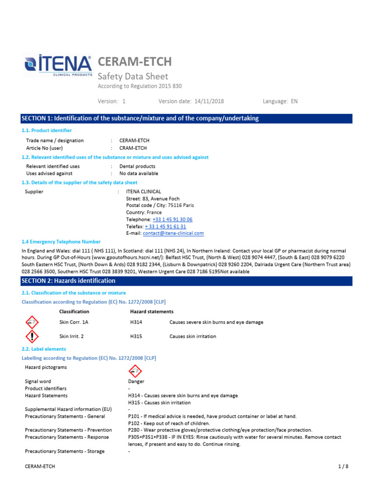 FS - Ceram Etch | PDF