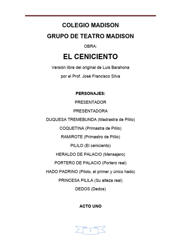 EL CENICIENTO DEFINITIVO | PDF