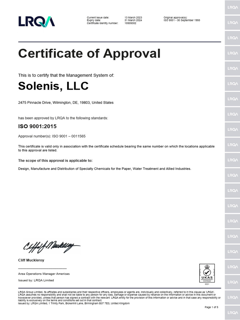 Iso 9001 2015 v01 | PDF | Legal Liability | Iso 9000