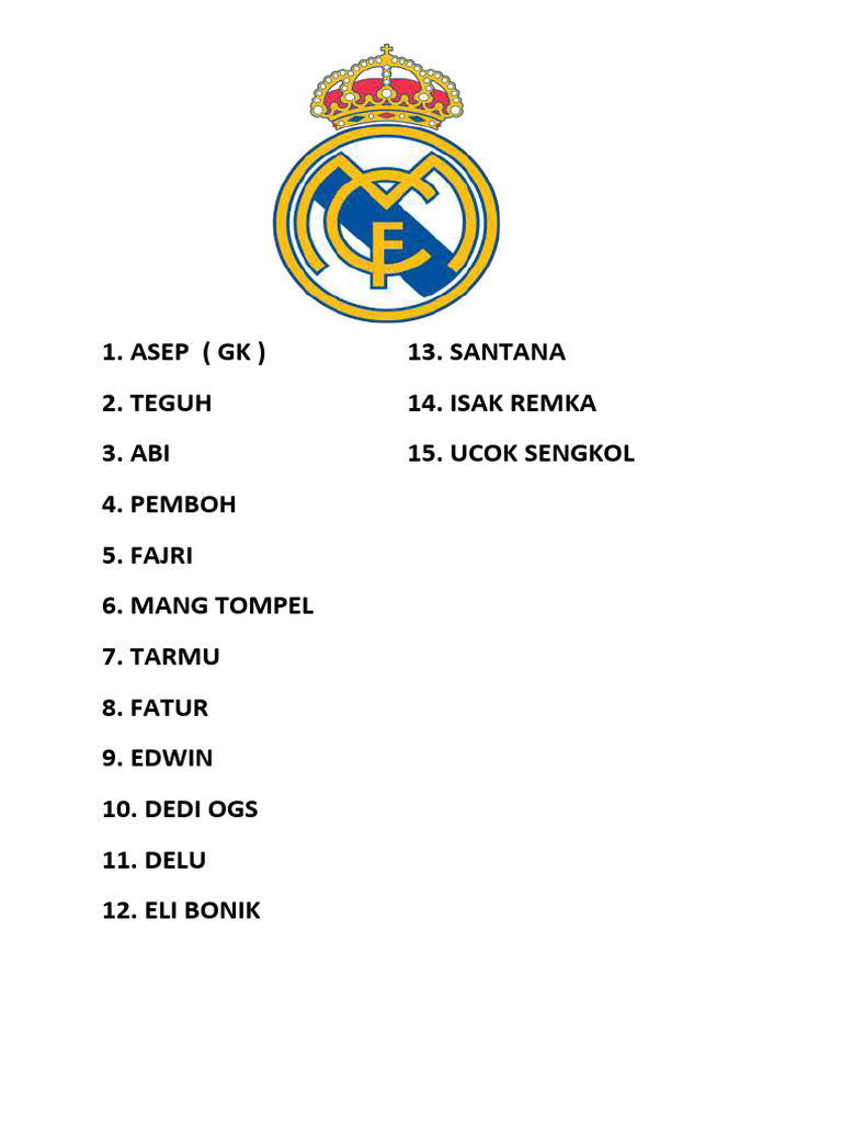 Real Madrid | PDF