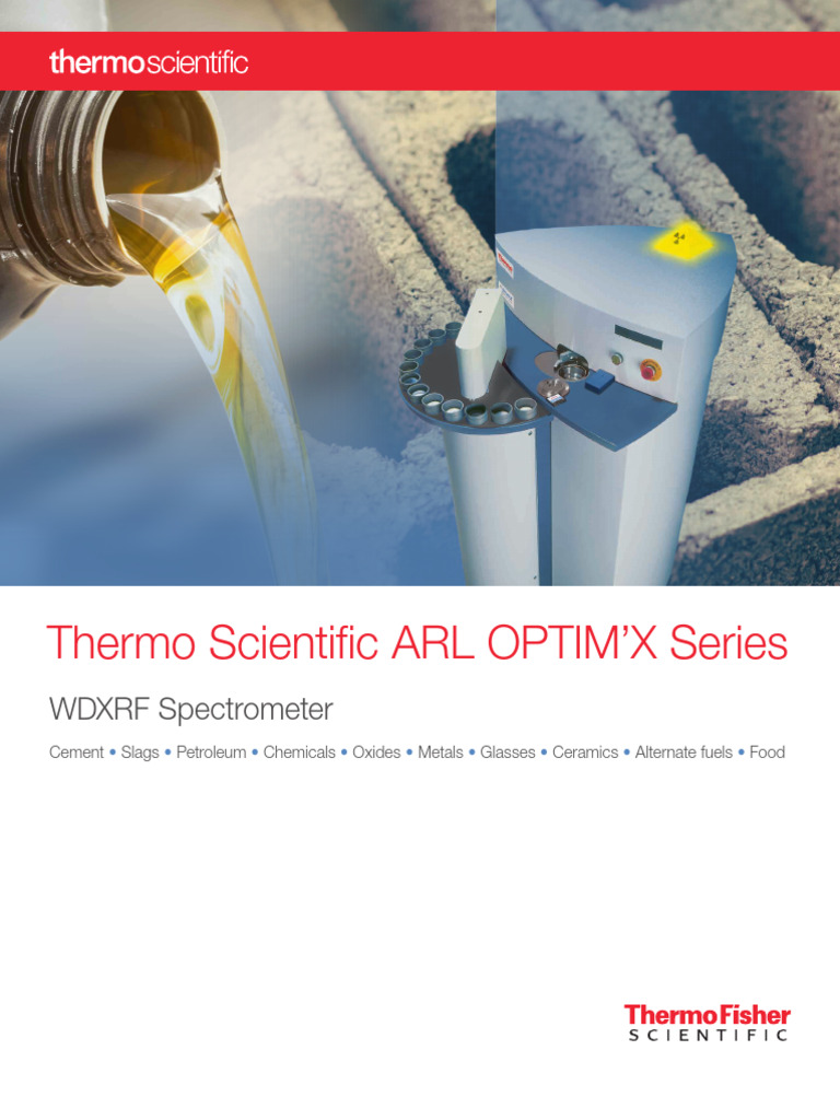 XRF-BR41146-arl-optimx-wdxrf-spectrometer | PDF | Energy Dispersive X ...