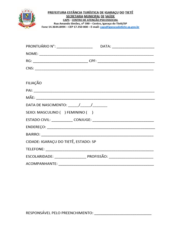 Acolhimento e Triagem | PDF