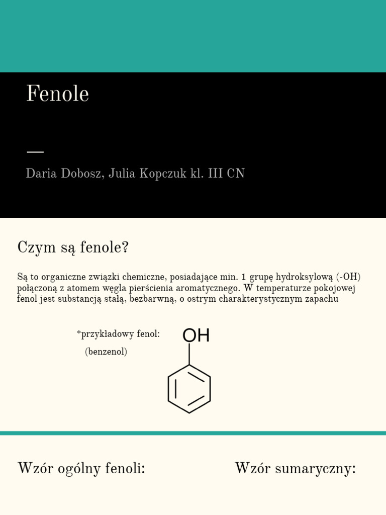 Fenole | PDF
