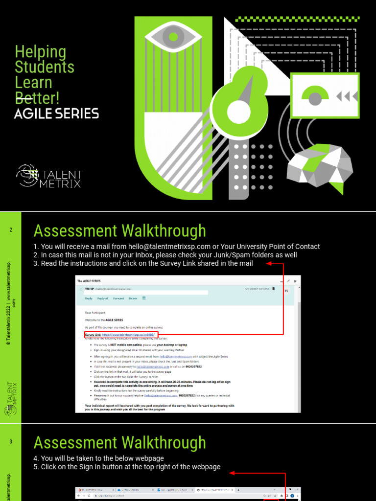 AGILE SERIES II - Screen Walk-Through | PDF | Email Spam | World Wide Web
