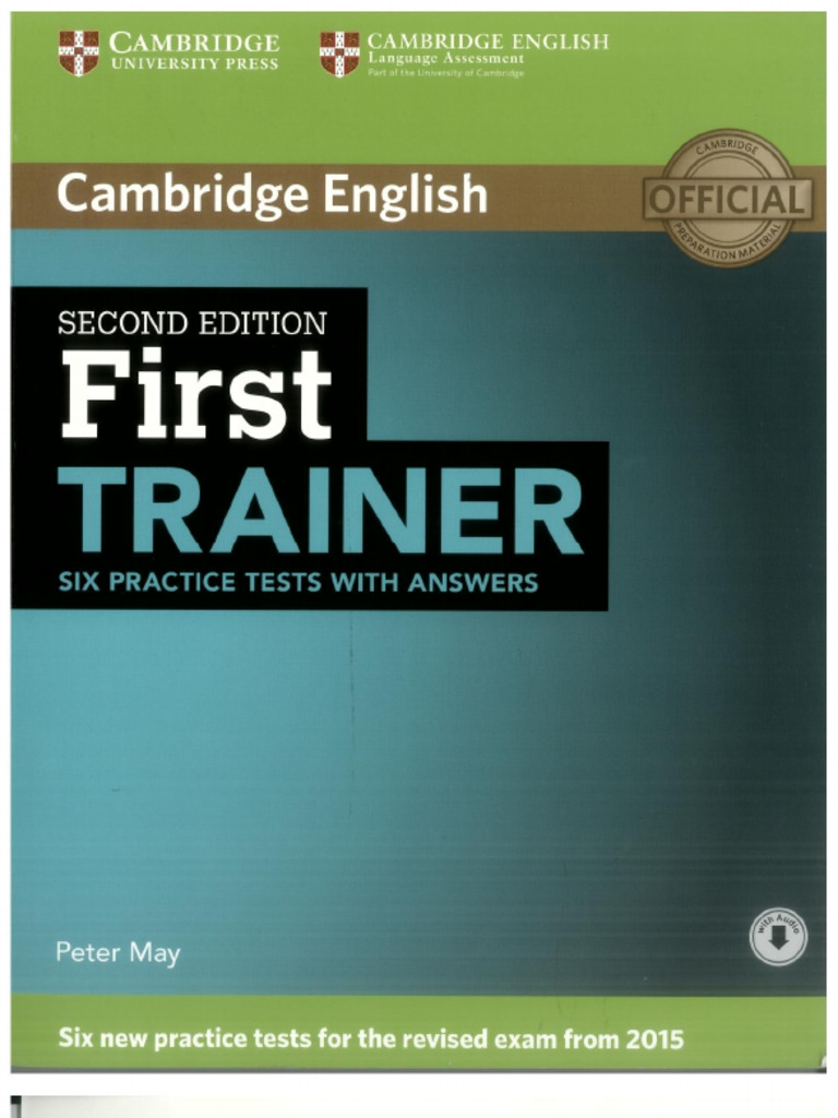 First Trainer 2nd Edition | PDF