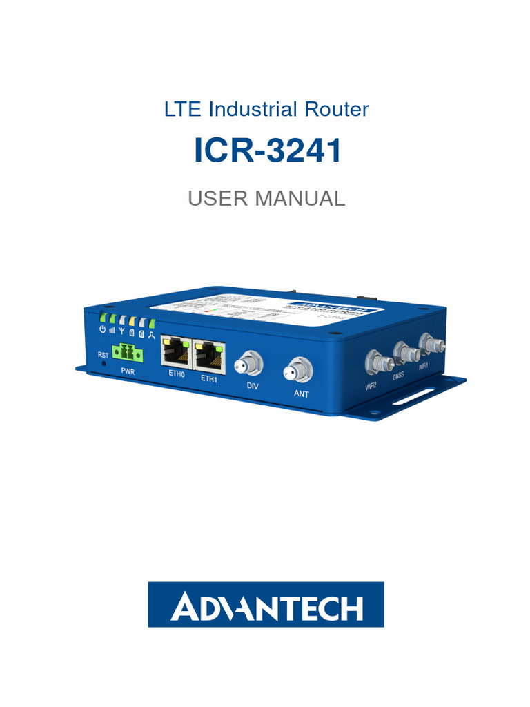 Icr 3241 User Manual 20230208 | PDF