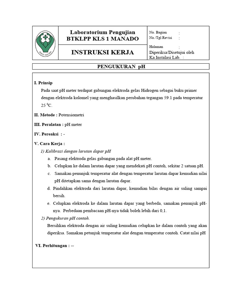 IK-pH & Sisa Klor | PDF