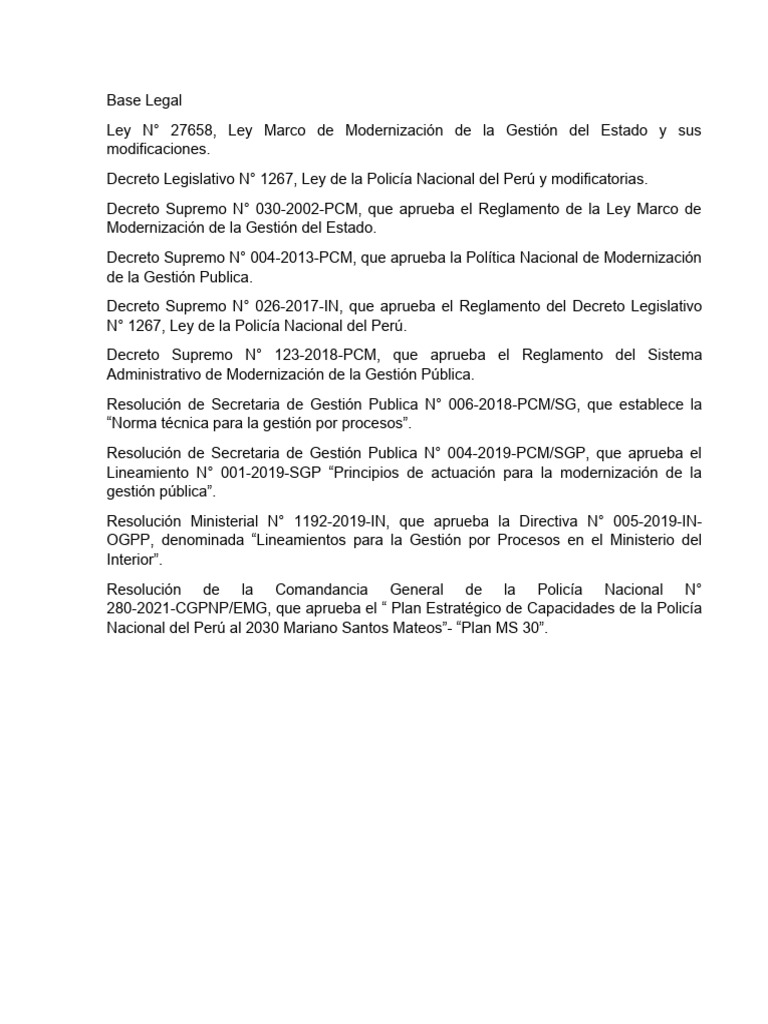 Implementaacion de Procesos en El SIPOL | PDF