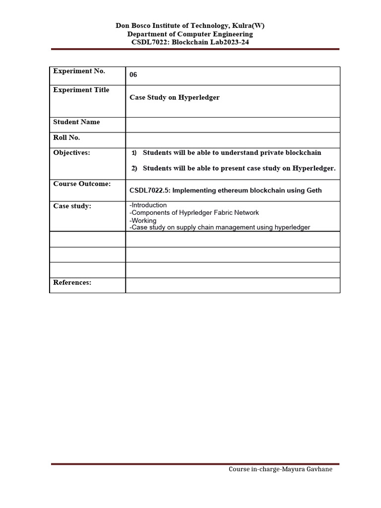 BCLab - Experiment No6 | PDF