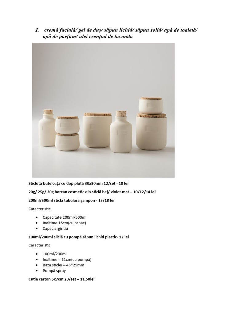 Lavanda Echipamente Productie | PDF