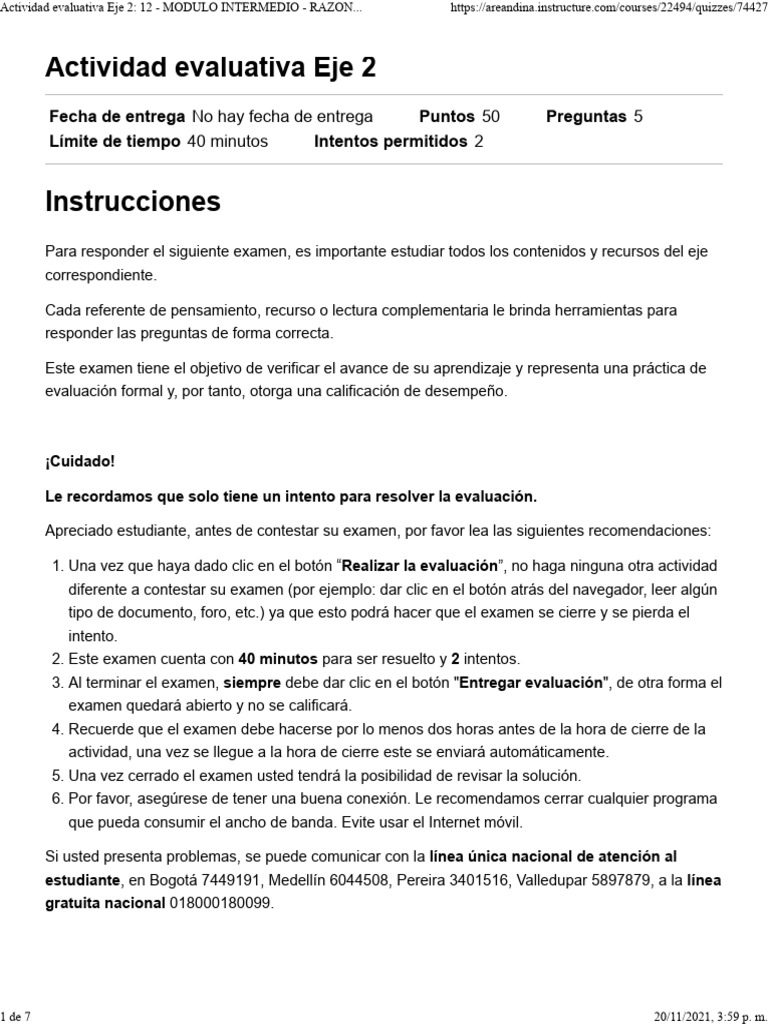 Actividad Evaluativa Eje 2 12 | PDF