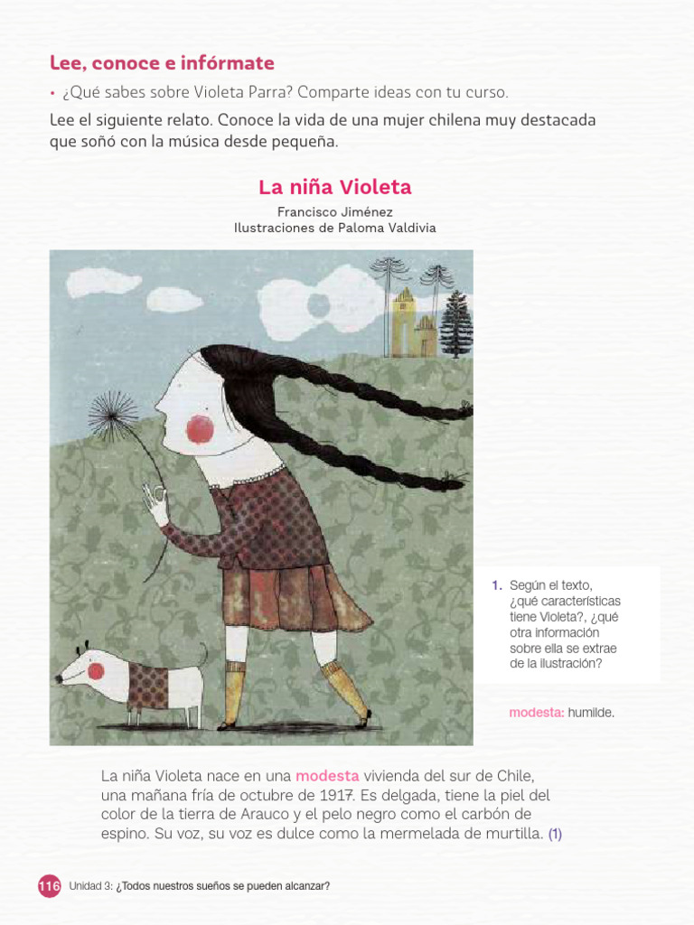 La Niña Violeta | PDF