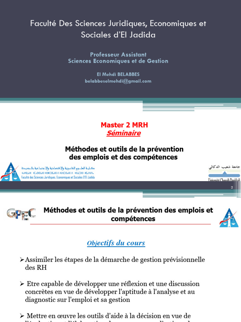 Cours Complet GPEC | PDF