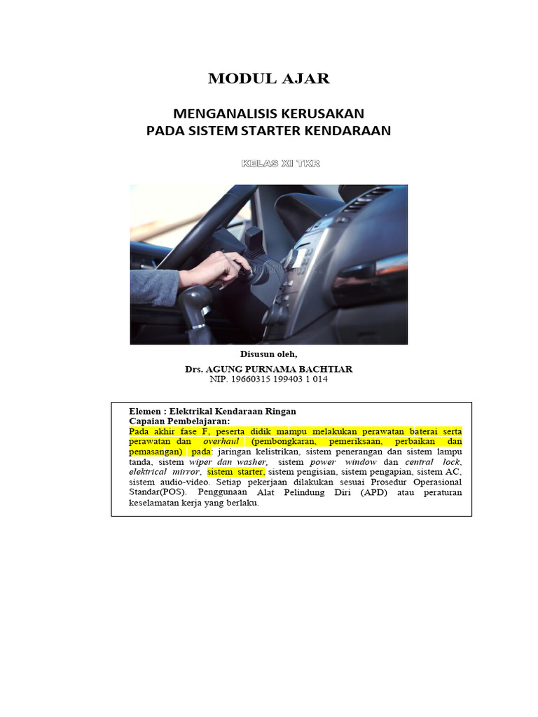 Contoh Modul Ajar | PDF