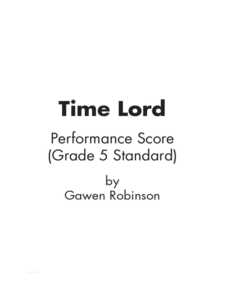 Tim Score Sample | PDF