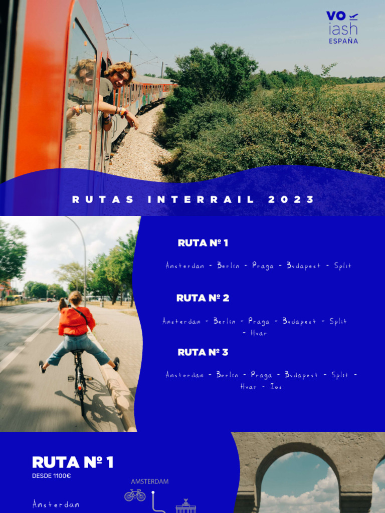 Todas Las Rutas Interrail 2023 | PDF