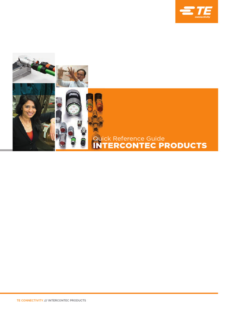 Intercontec Connectors Guide | PDF