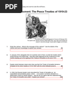 Analyzing Treaty of Versailles Cartoons | PDF | Cartoon