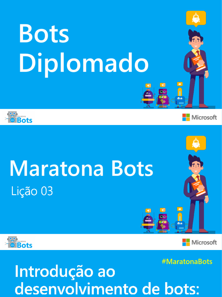 03 Introdução Ao Microsoft Bot Framework Pdf