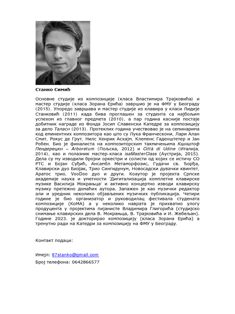 Stanko Simić | PDF