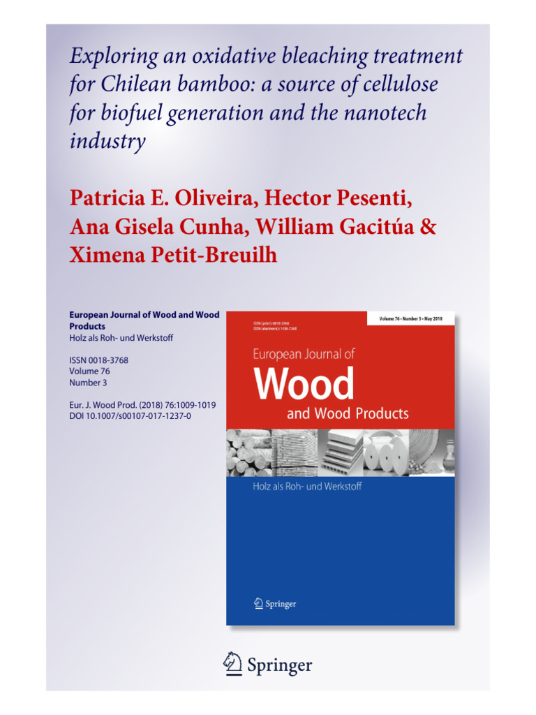 2018 - Exploring An Oxidative Bleaching Treatment For Chilean Bamboo ... 2018 - Exploring An Oxidative Bleaching Treatment For Chilean Bamboo ...