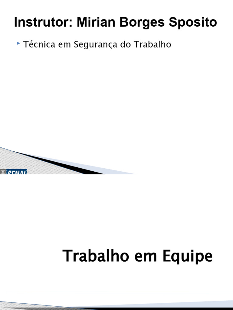 Trabalho em Equipe | PDF