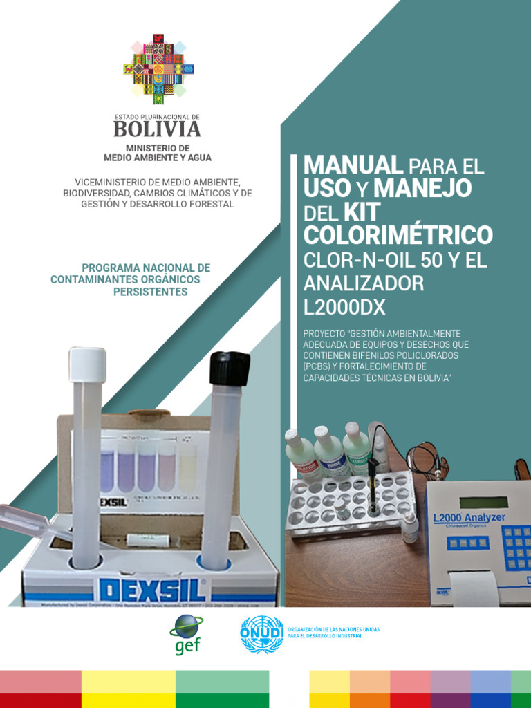 Manual para Uso y Manejo Del Kit Colorimetrico | PDF