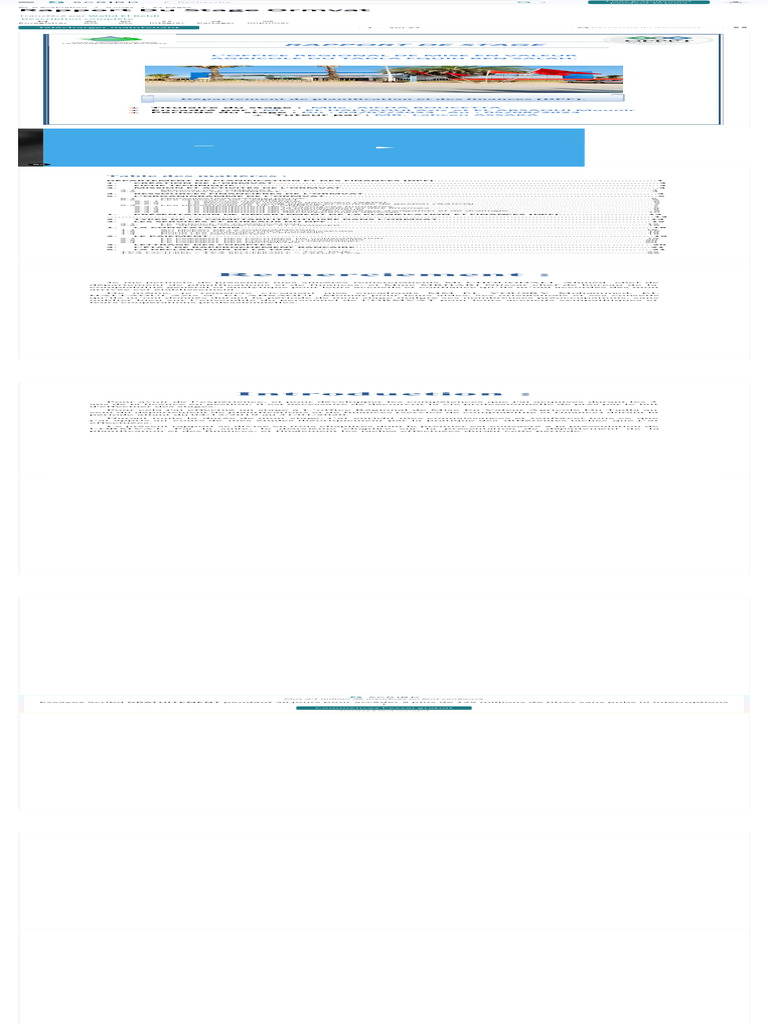 Rapport Du Stage Ormvat - PDF - Business - Économie | PDF