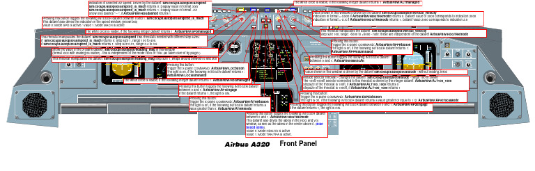 A320 Front Panel FCU | PDF | Cockpit | Aviation