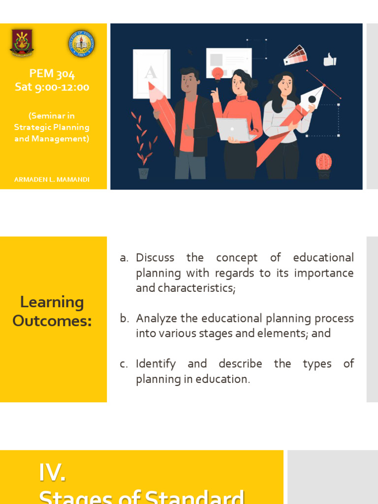 PEM 304 (Planning Cycle & Types of Planning) | PDF | Strategic Planning ...