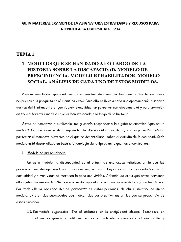 Preguntas de Las Guias (Temas 1,2 y 3) Redactadas | PDF