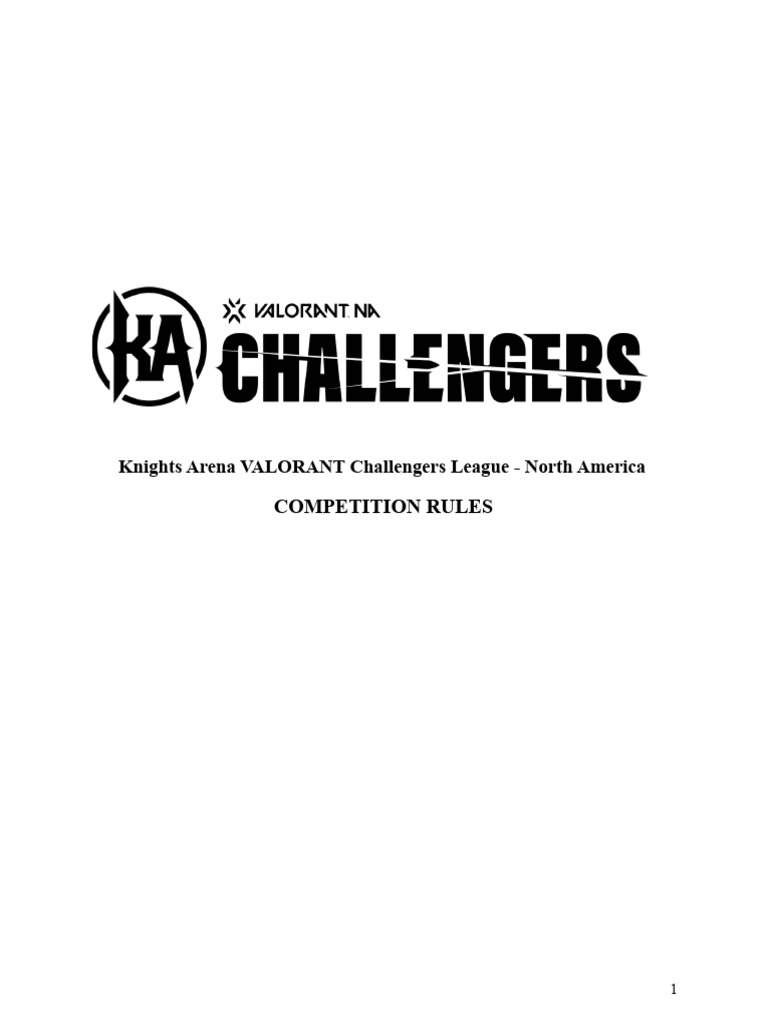 Knights_Challenger_League_Rules | PDF
