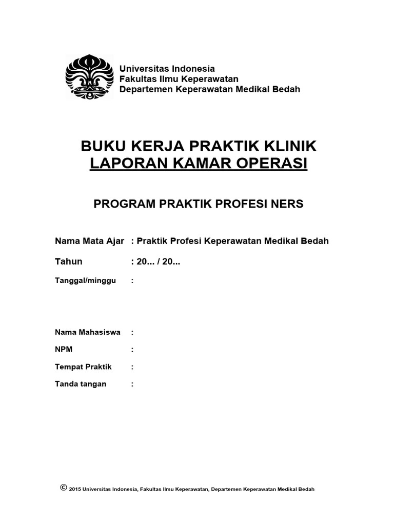 Buku Kerja Lap. OK | PDF