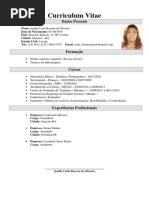 CURRICULUM Patricia (1) ATUALIZADO2022 | PDF | Carreira e Crescimento
